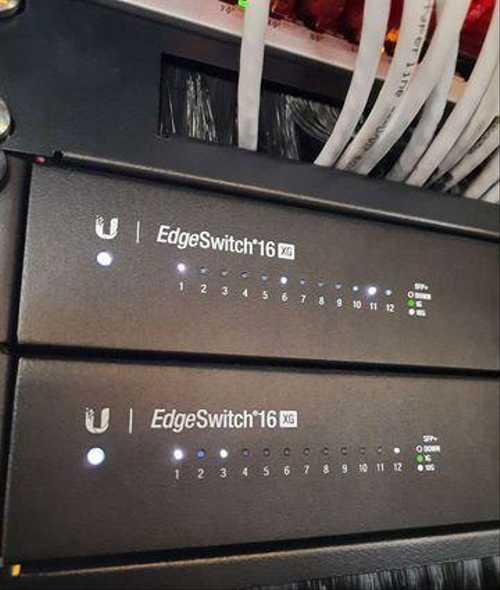 Управляемый коммутатор ubiquiti es-16-xg