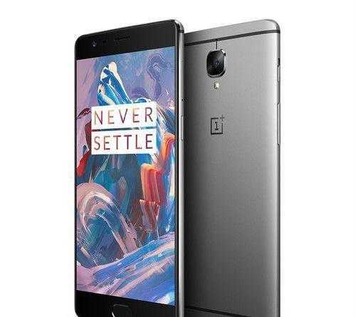OnePlus 3 6/64 + чехлы