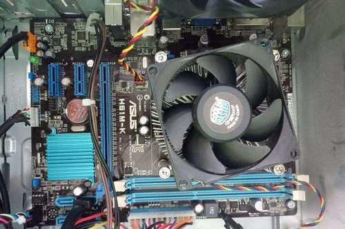 Связка LGA 1155 asus H61M-k + Core I3 3240