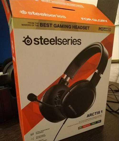 SteelSeries Arctis 1 со сменным кабелем