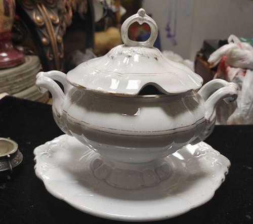 Дореволюционная соусница Кузнецова на Волхове