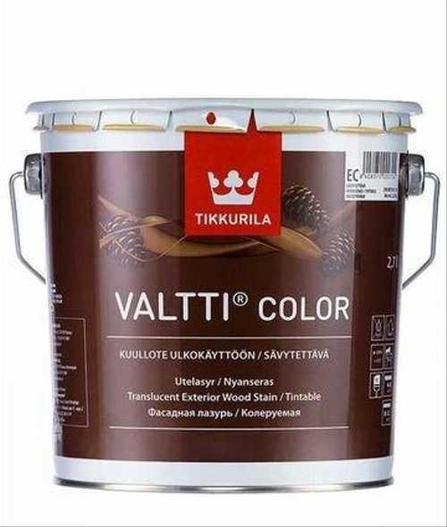 Tikkurila Valtti Color,Колеруемая фасадная лазурь