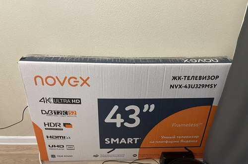 Телевизор бу novex NVX-43U329MSY