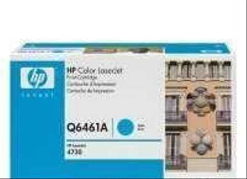 HP Q6461A тонер-картридж голубой (синий дизайн)