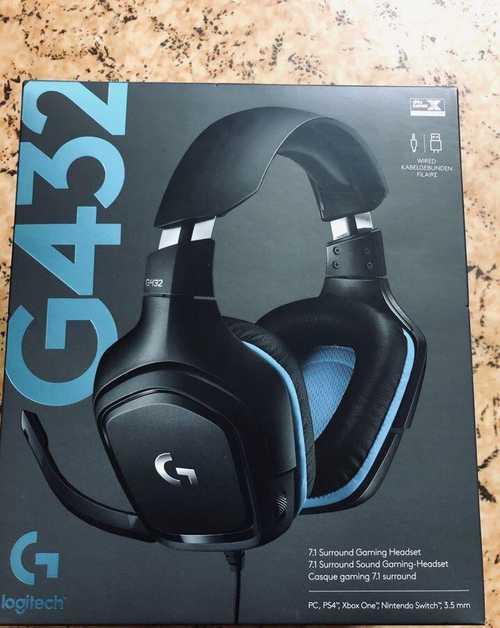 Игровая гарнитура Logitech G432 обмен