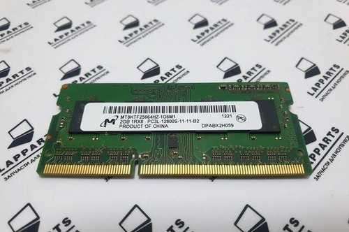 2Gb DDR3L 12800S-11-11-B2 So-Dimm