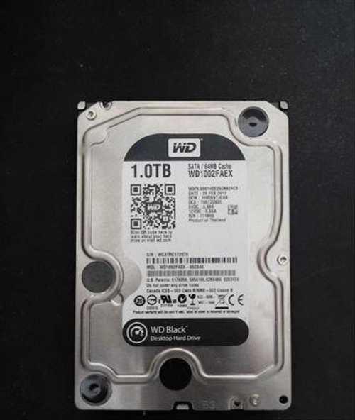 Неисправный HDD 1TB WD Black