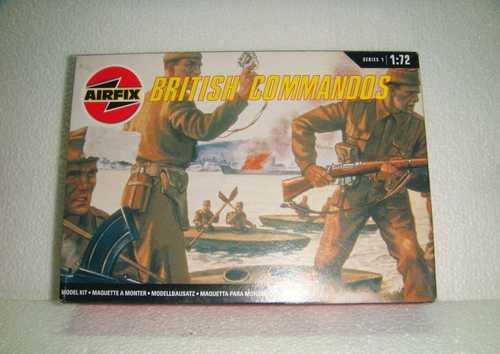 Солдатики British commandos 1/72, Airfix