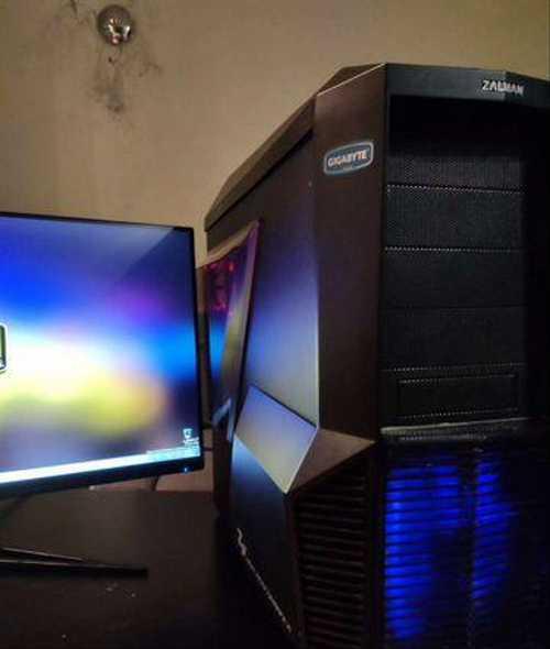 Игровой компьютер amd fx 8320 + Gtx 770 с клавиату