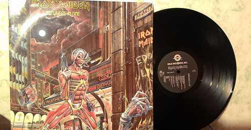 Iron Maiden-Somewhere in Time LP - Запись на ленту