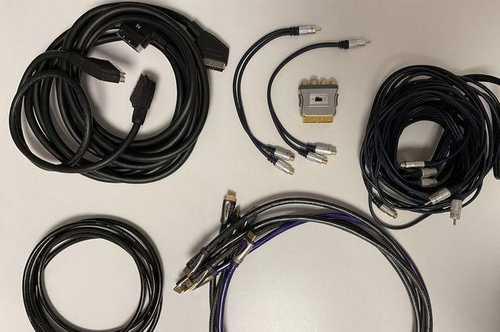 Hdmi, S-video, scart аудиокабели QED, Luxmann