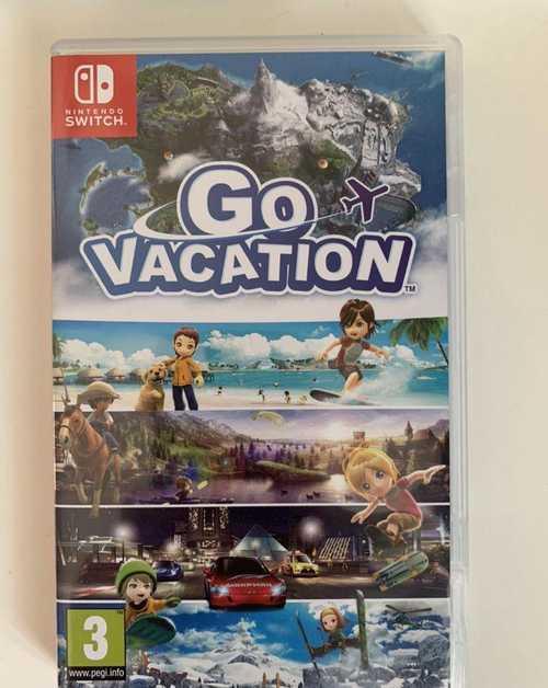 Продам игру Go Vacation для Nintendo Switch