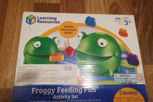 Learning Resources Развив. игра "Накорми лягушку"
