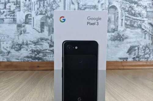 Google Pixel 3 Black Новый Запечатанный