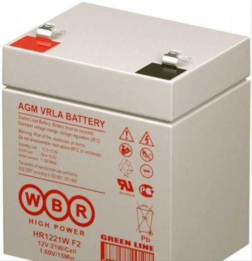 Аккумуляторная батарея WBR HR 1221 W 12V 4.5A