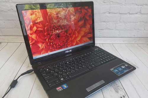 Игровой asus 15.6/4 ядра/r6650-1gb/500HDD
