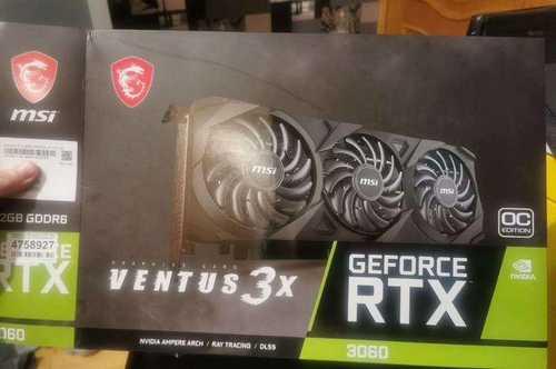 Видеокарта MSI GeForce RTX 3060 ventus 3X OC (RTX