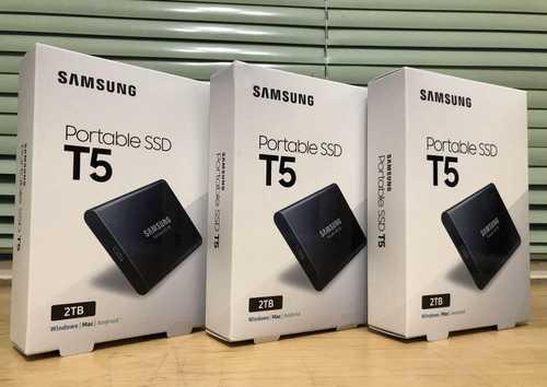 Samsung T5 Portable SSD 2TB (Новый)