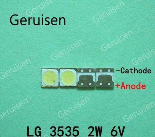 Светодиод LED LG SMD 3535 6v 2w