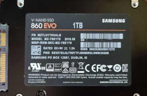 1Tb SSD Samsung EVO