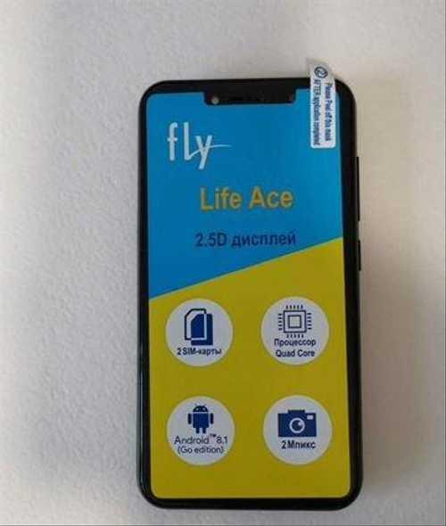 Телефон fly life ace