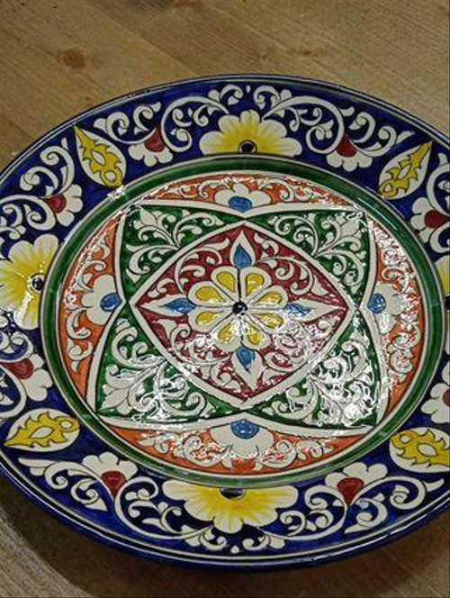 Узбекская тарелка (ляган)