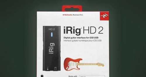 IRig HD 2 + 12пп (платный софт)