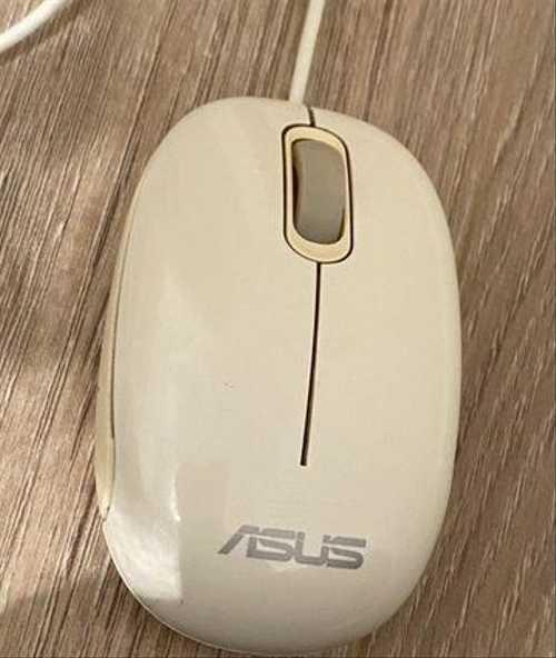 Компьютерная мышь мышка белая asus