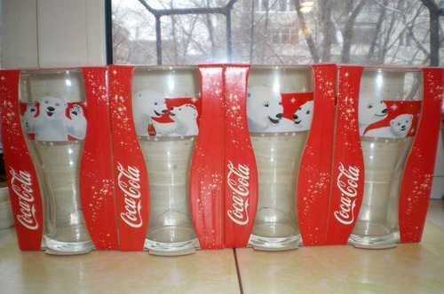 Бокалы Кока-Кола