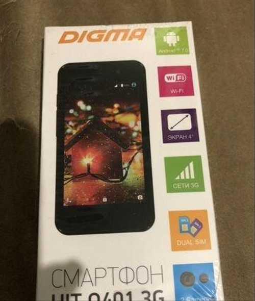 Смартфон Digma HIT Q401 3G