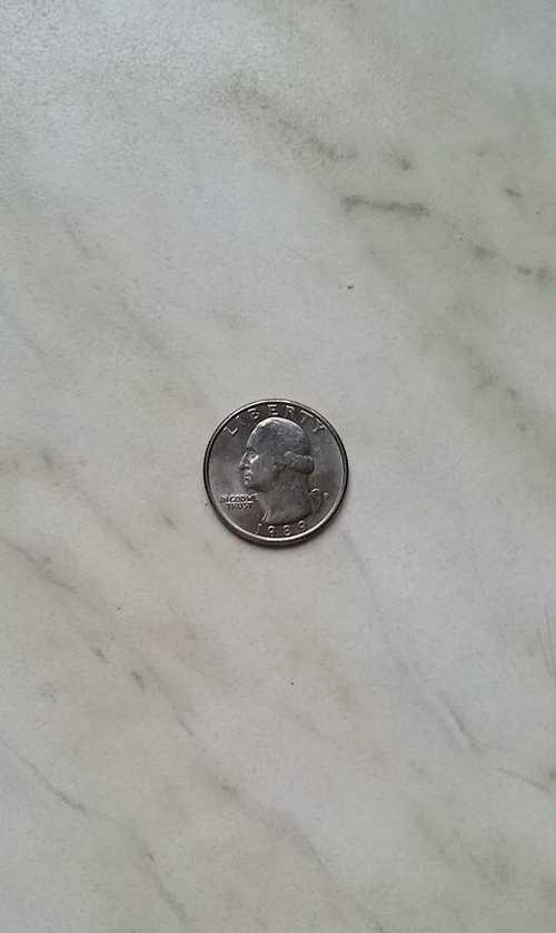 Quarter dollar 1989