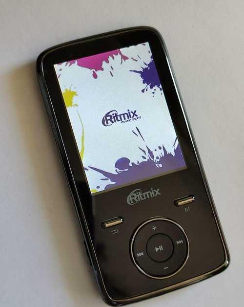 MP3 плеер ritmix RF-7650 flash 8гб черный