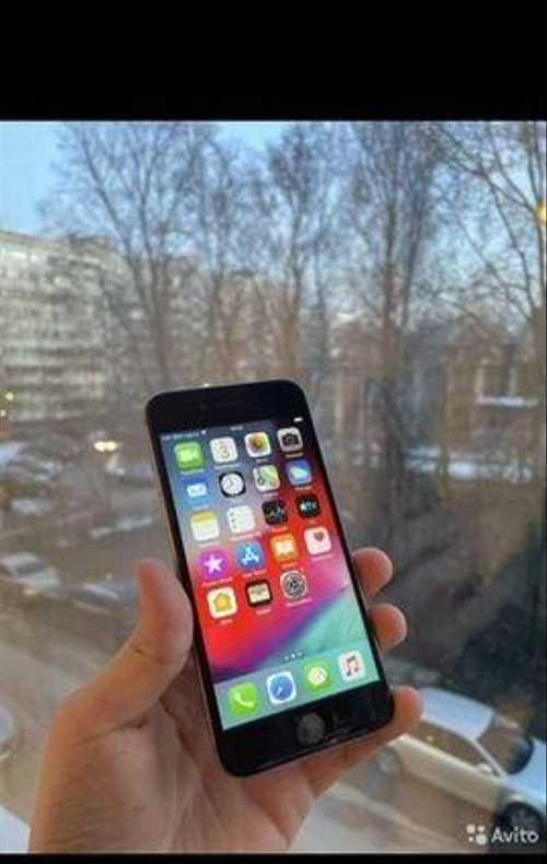 Телефон iPhone6+зарядка+чехол