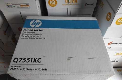 Картридж Q7551XC (51X) для HP LJ P3005/M3027/M3035