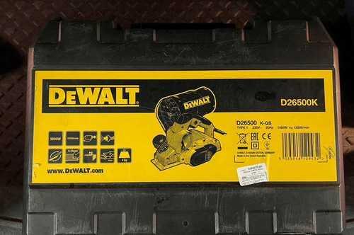 Электрорубанок Dewalt D26500 K-QS
