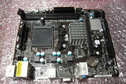 Asrock 960gm vgs3 fx нет изображения