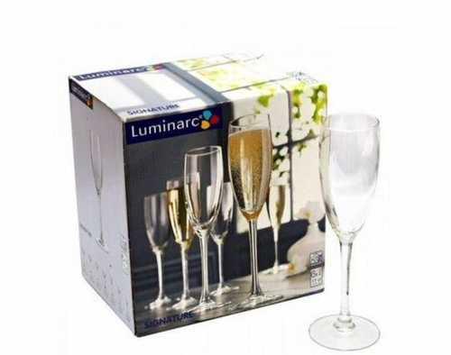 Бокалы для шампанского Luminarc Flute Signature 6