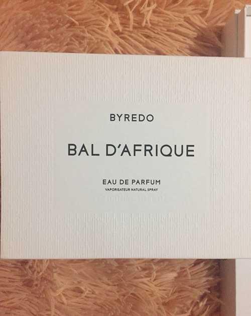 Коробка byredo африканский бал (оригинал)