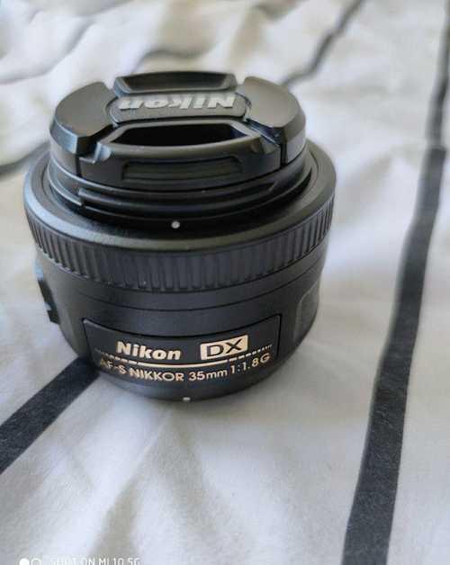 Объектив Nikkon afs nikkor 35mm