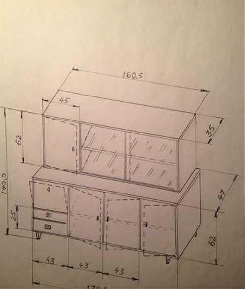 Сервант румынский