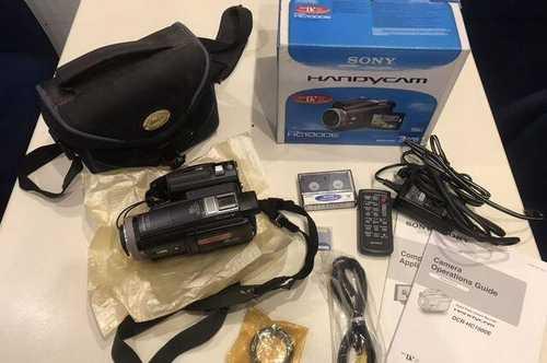Handycam sony dcr-hc1000e 3ccd mini dv