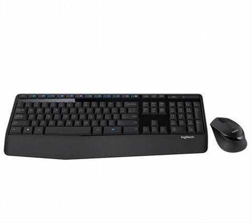 Комплект беспроводной клавиатура и мышь Logitech W