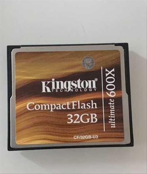 Compact flash Kingston 600X