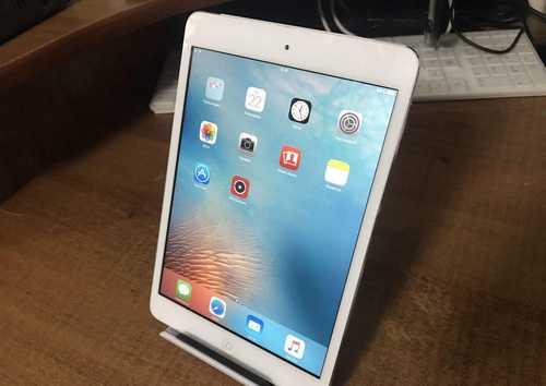 Apple iPad mini 16Gb Wi-Fi+Cellular White (MD543)