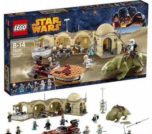 Lego Star Wars Лего 75052 Кантина Мос Айсли новый