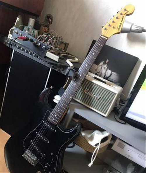 Thomas stratocaster all black made in japan 70-80