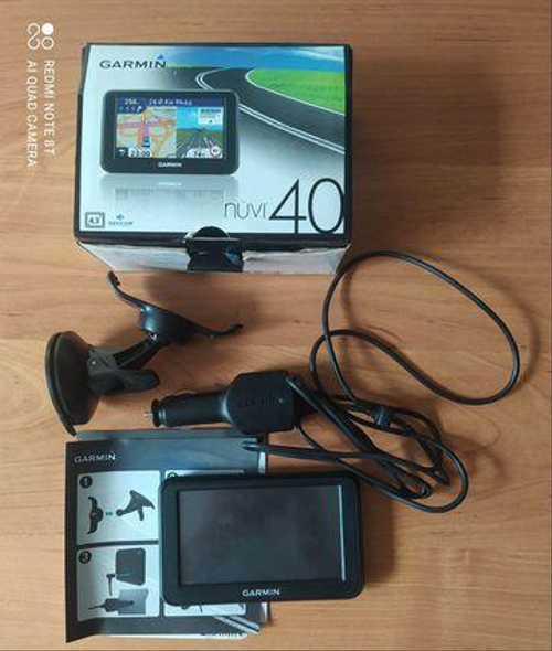 Навигатор Garmin Nuvi 40