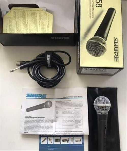 Микрофон Shure sm58