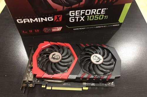 Видеокарта MSI GTX1050Ti 4 Gb