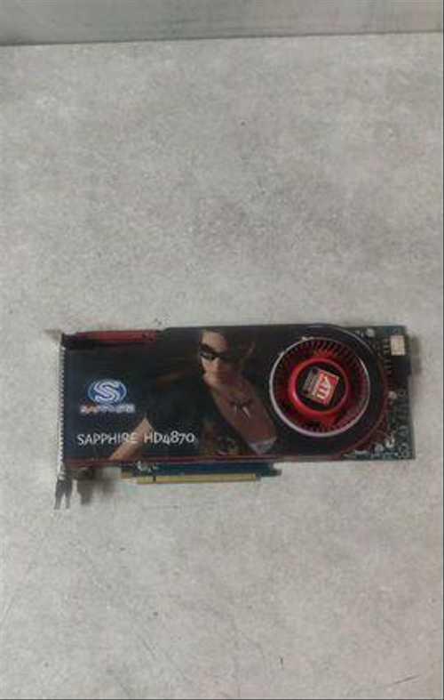 Видеокарта Sapphire Radeon HD 4870 512Mb